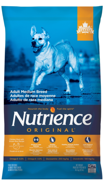 Nutrience Dog 18.1kg Original Medium Breed